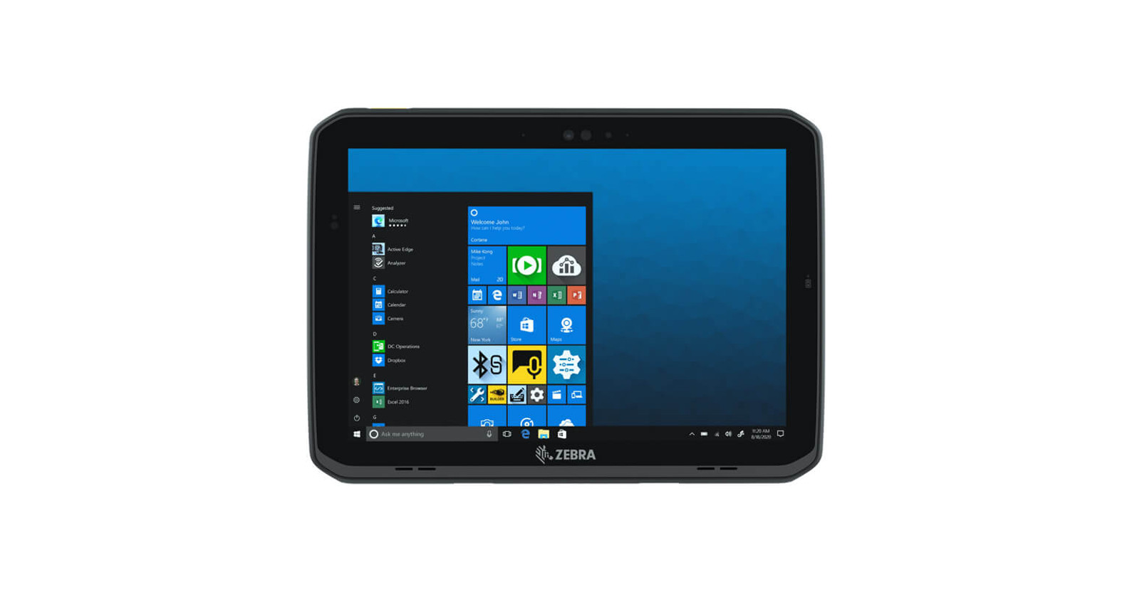 Zebra ET80 tablet, Zebra ET80A-0P5B3-CFA, priemyselný tablet